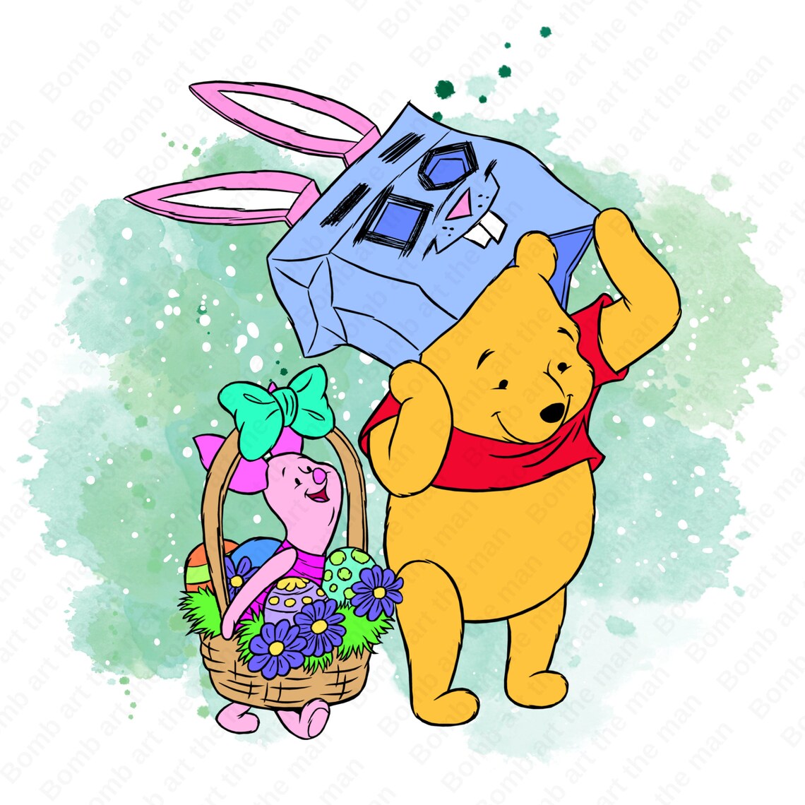 Winnie the Pooh Clipart Piglet Png Winnie the Pooh Png - Etsy