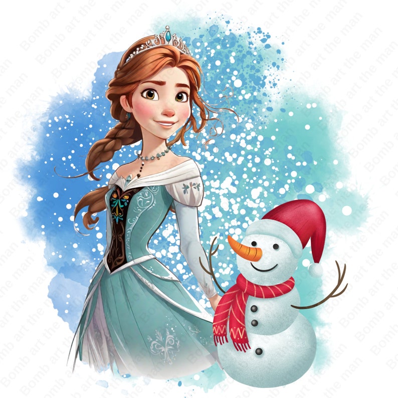 Frozen Clipart, Princess Anna Clipart, Frozen Anna Png, Frozen ...