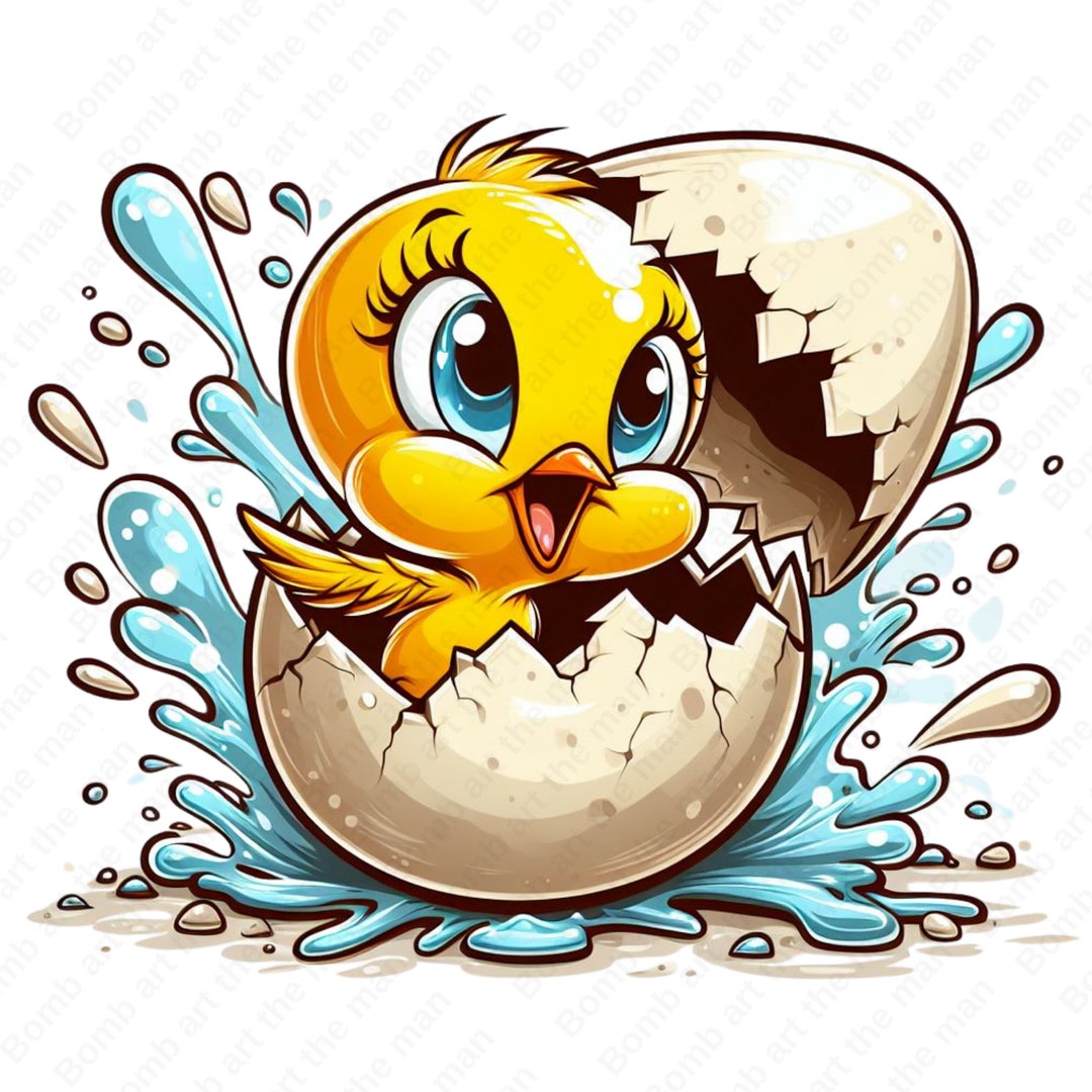 Tweety Egg Clipart, Tweety Png, Easter Egg Clipart, Transparent Design ...