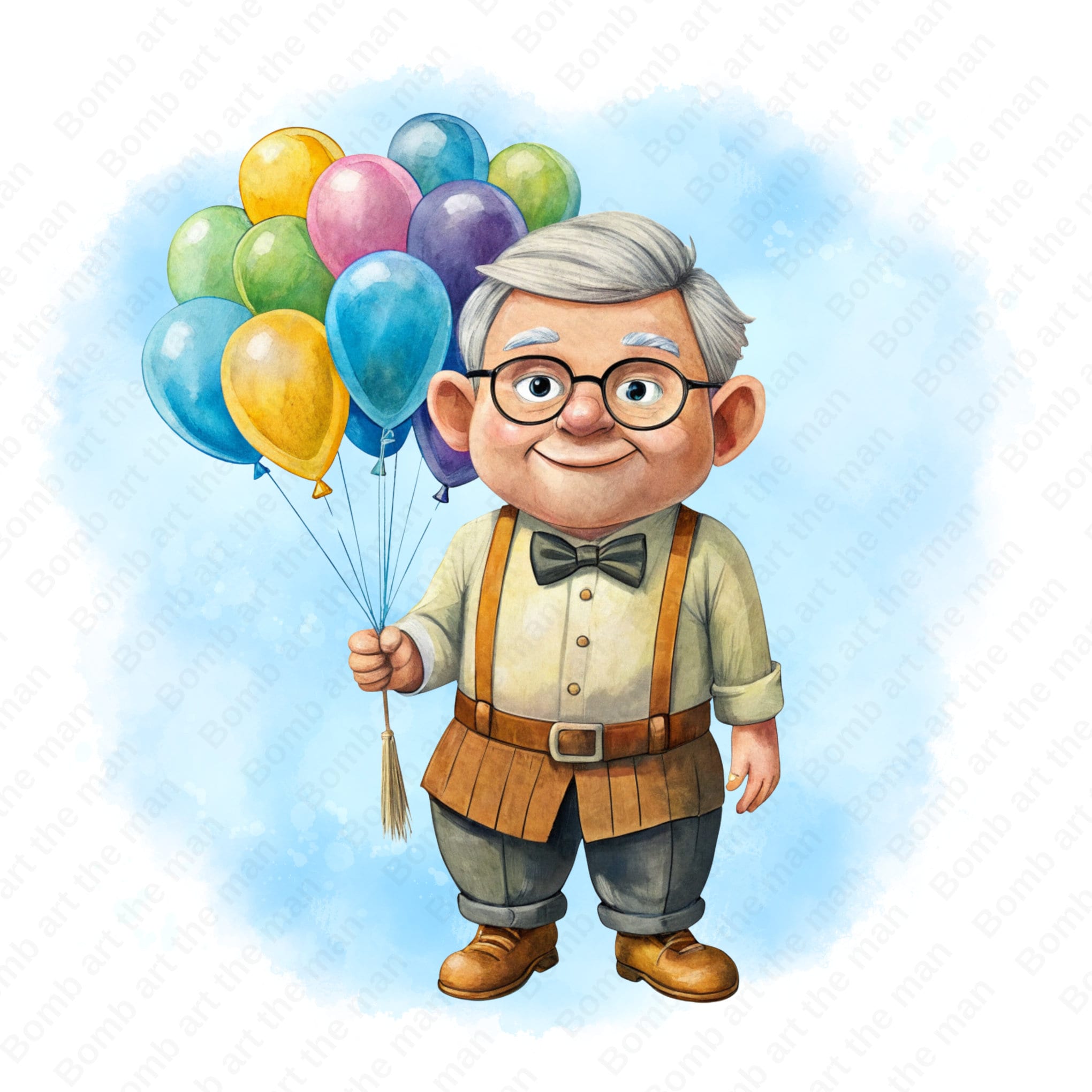 Up Clipart, Carl Fredricksen Png, up Character Clipart, up Movie Png ...