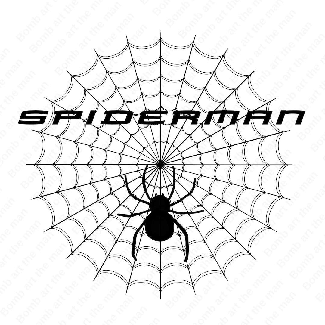 Spiderman Logo, Spiderman Png, Spider Web Png, Transparent Image, Instant Download - Etsy