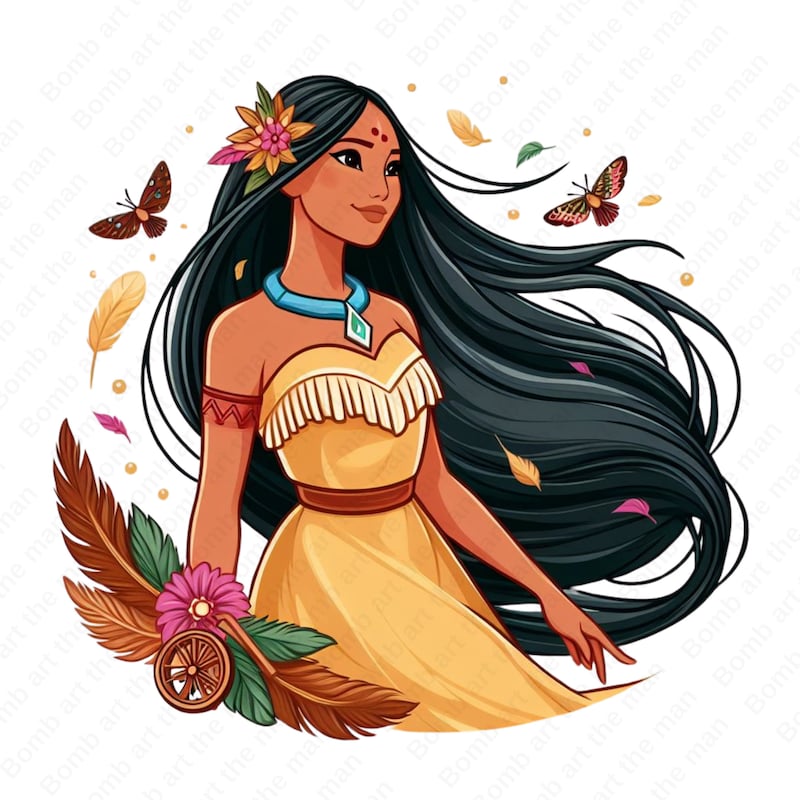 Princess Pocahontas - Etsy