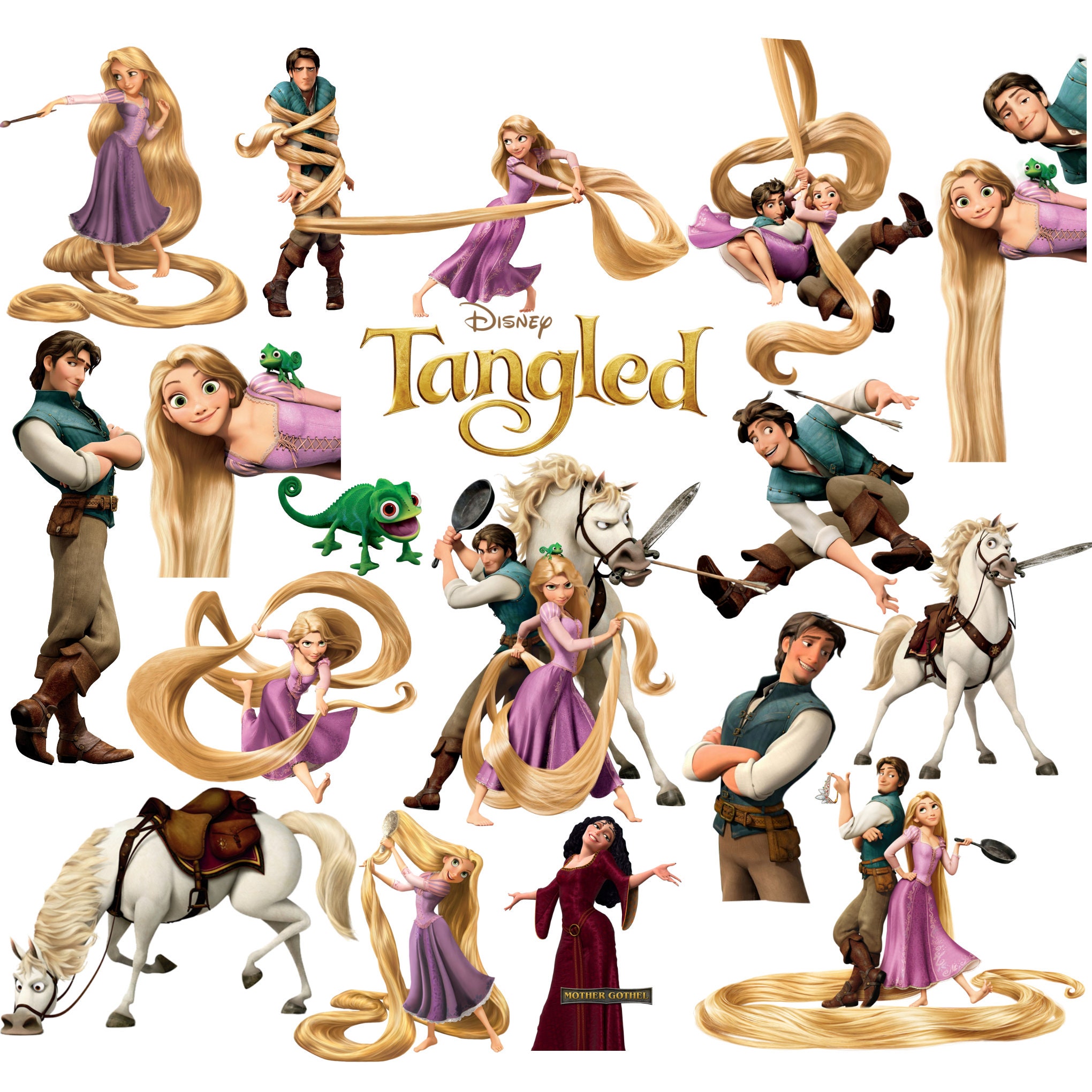 Tangled Characters Maximus