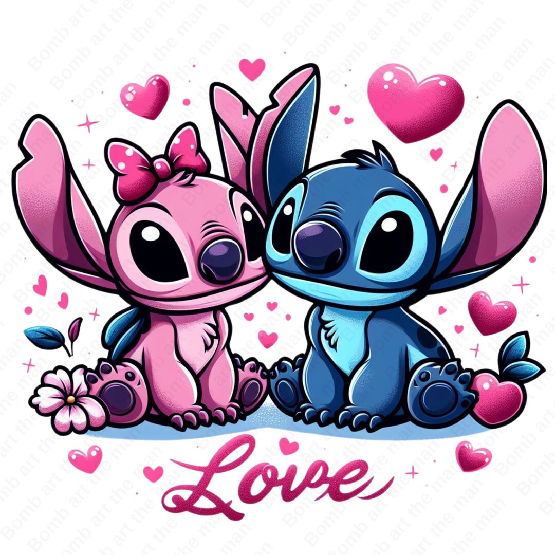 Stitch and Angel Clipart, Stitch and Angel Png, Transparent Design ...