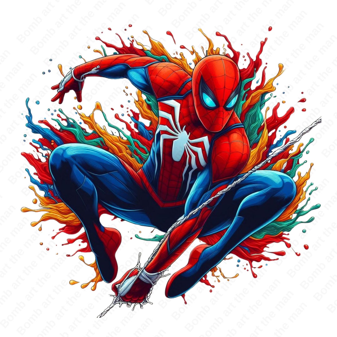 Spiderman Clipart, Spiderman Png, Super Hero Clipart, Super Hero Png ...