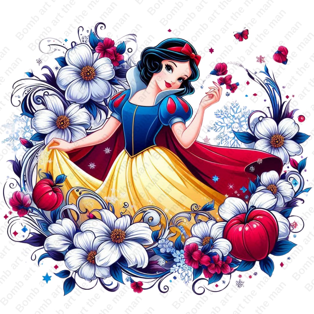 Snow White Clipart, Princess Png, Cute Snow White Png, Transparent ...
