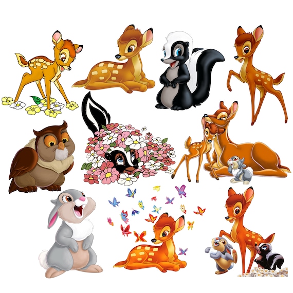 Dibujos Animados De Disney Bambi Y
