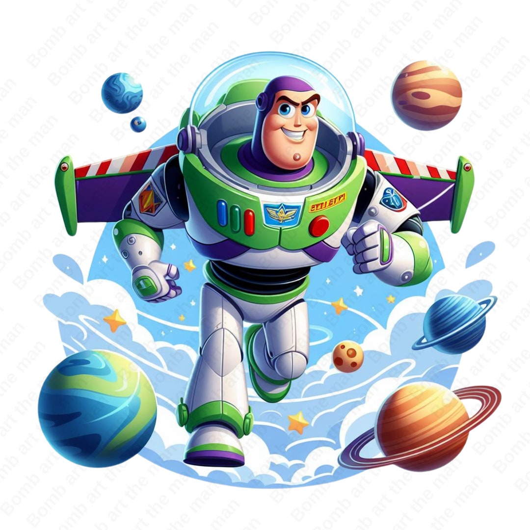 Buzz Lightyear Png, Buzz Lightyear Space Clipart, Toy Story Characters ...