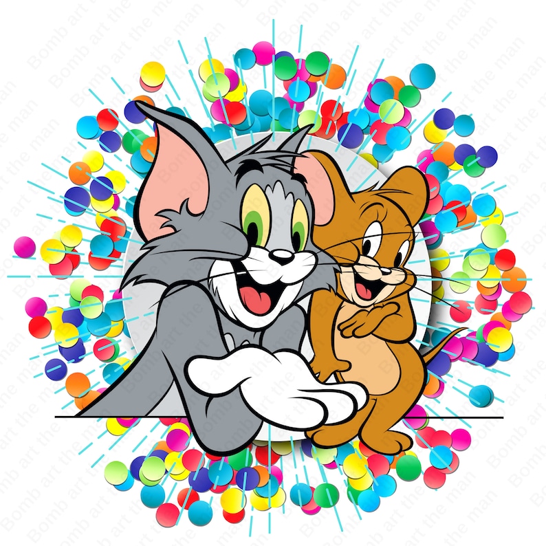 Tom and Jerry Clipart Tom and Jerry Png Cartoon Clipart - Etsy Australia