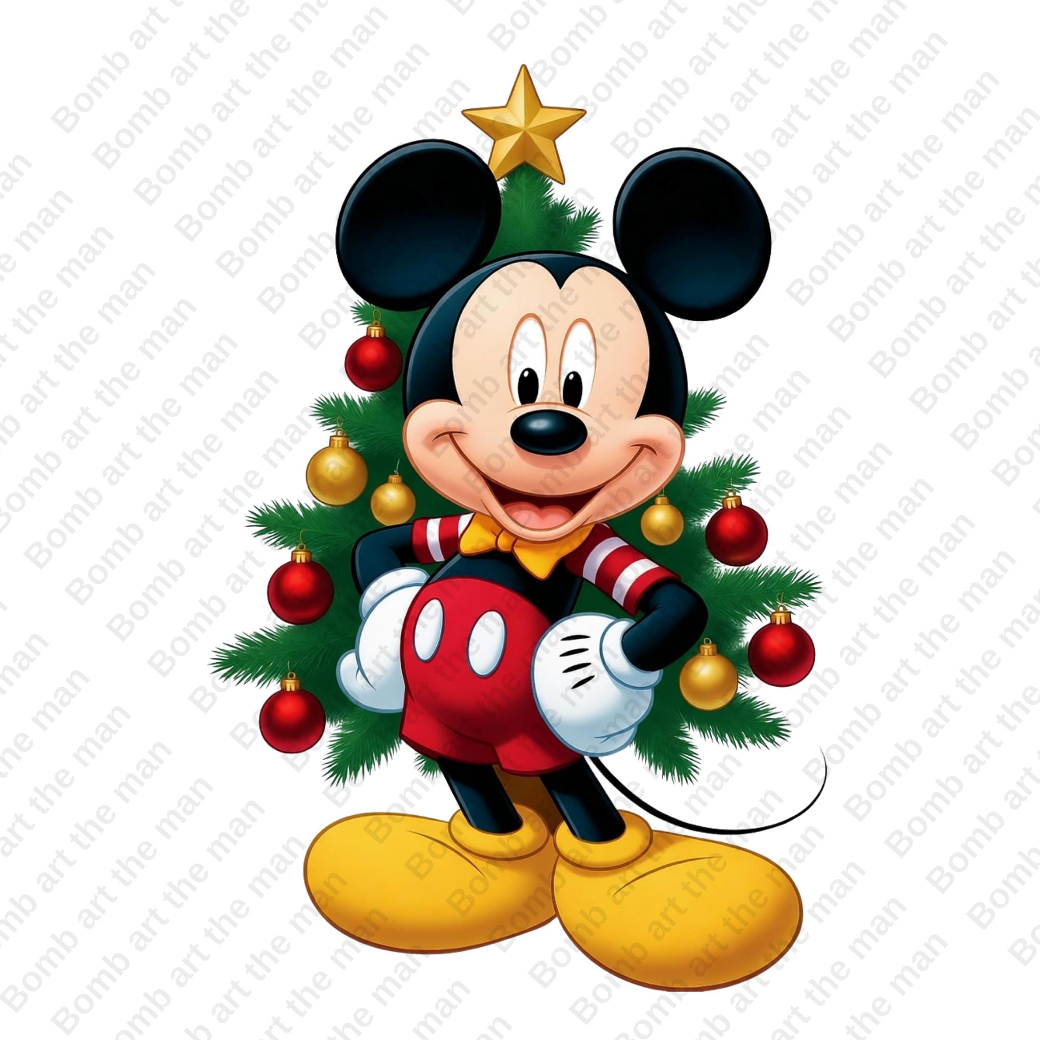 Mickey Mouse Christmas Clipart, Merry Christmas Png, Mickey Mouse Png ...
