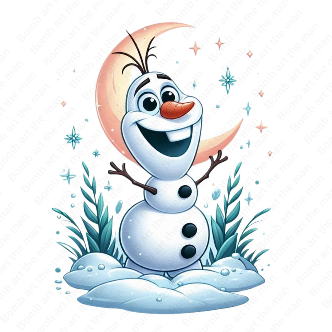 Frozen Olaf Png, Olaf Clipart, Frozen Clipart, Frozen Character Png - Etsy
