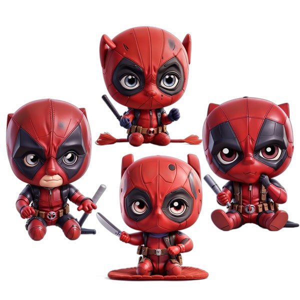 Baby Deadpool Png - Etsy