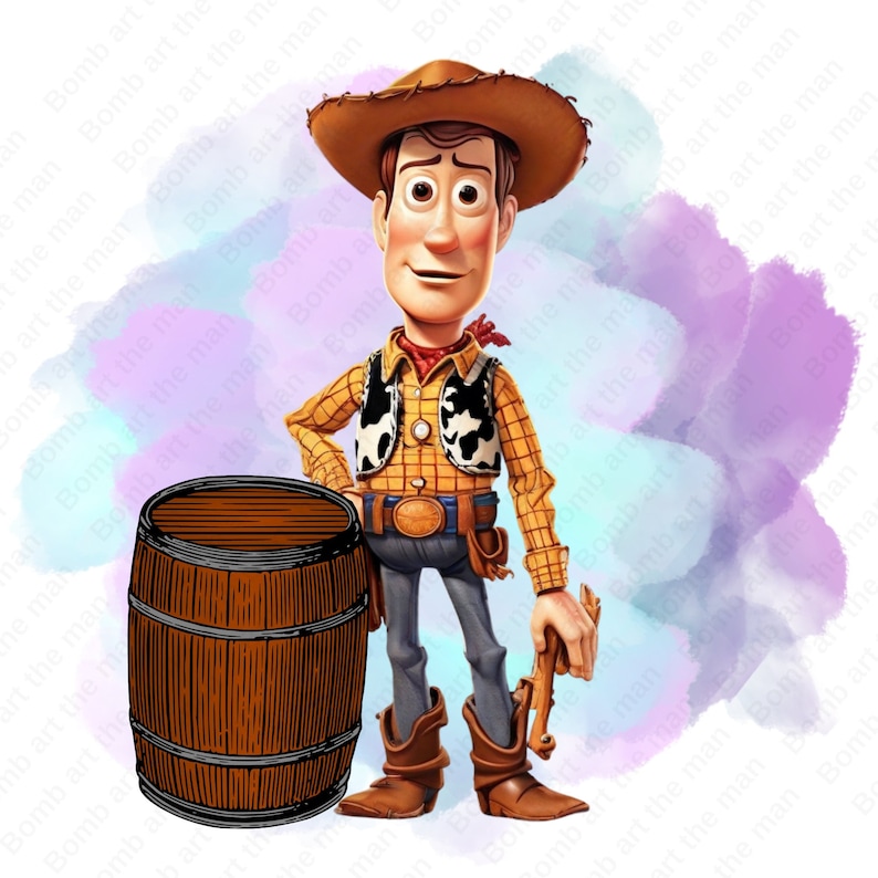 Toy Story Woody Clipart, Woody Png, Toy Story Png, Watercolor ...