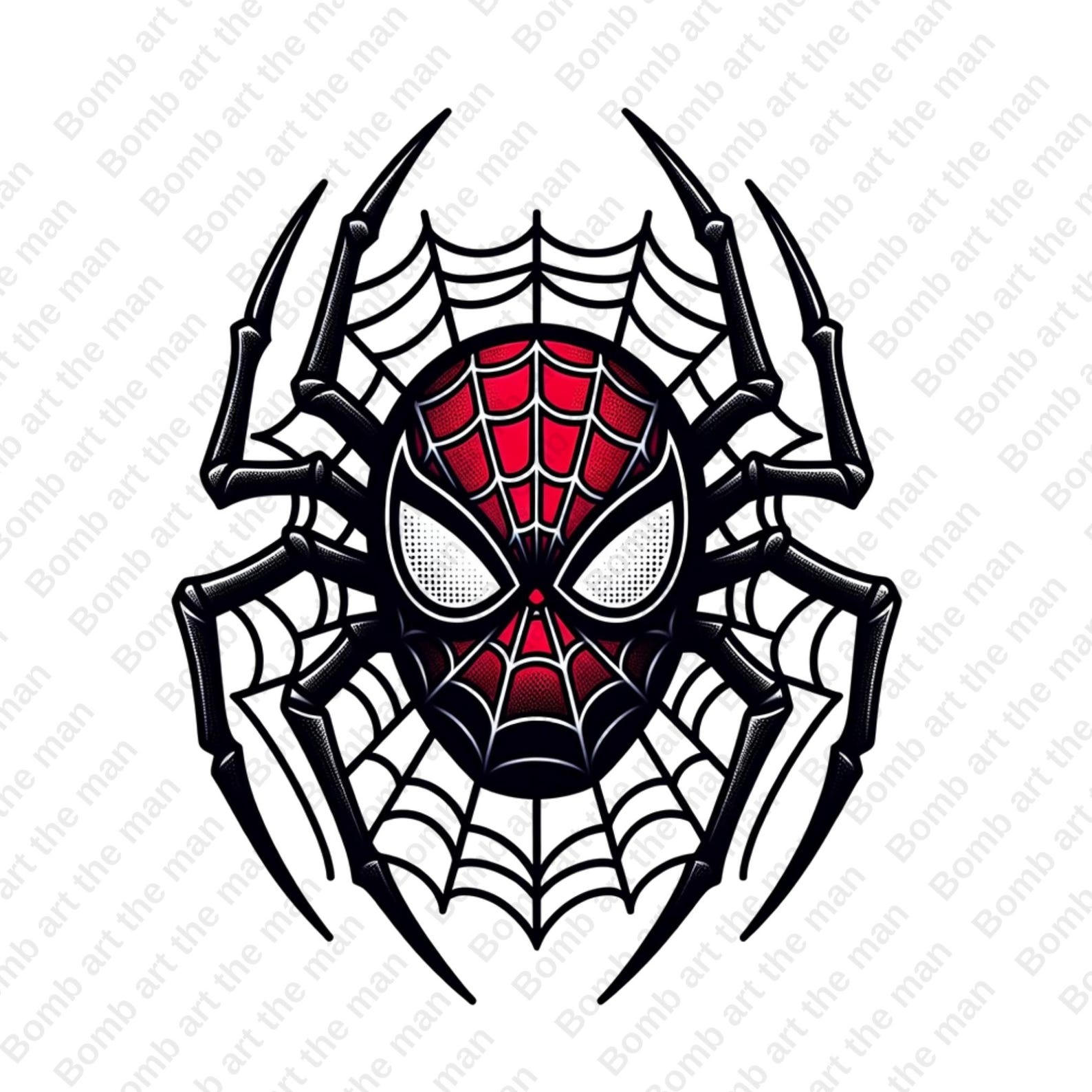 Spiderman Logo, Spiderman Png, Spider Web Png, Transparent Design ...