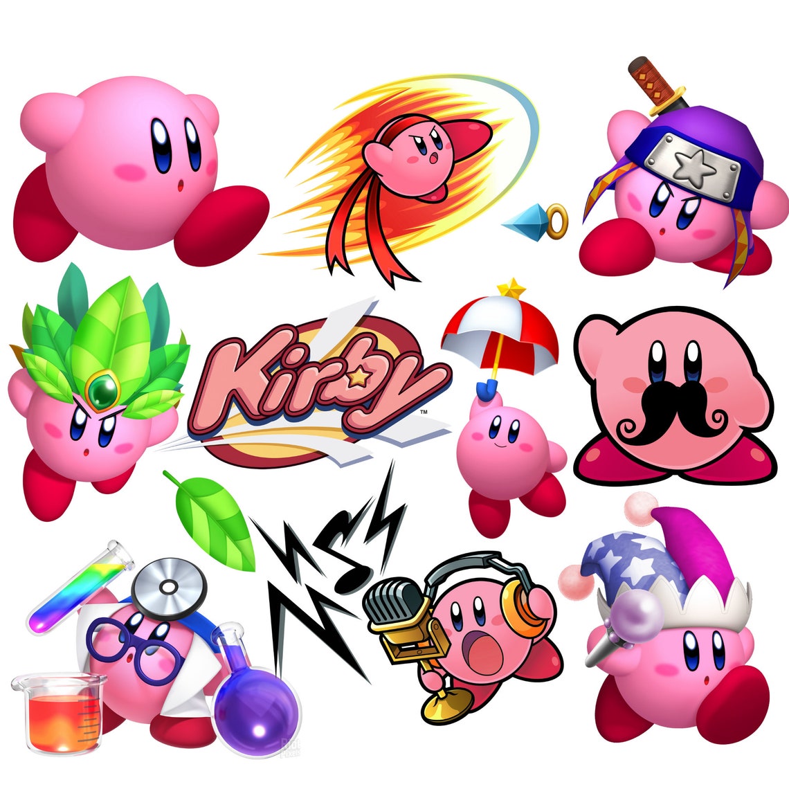 Kirby Png Bundle Kirby Clipart Cartoon Kirby Character - Etsy Canada