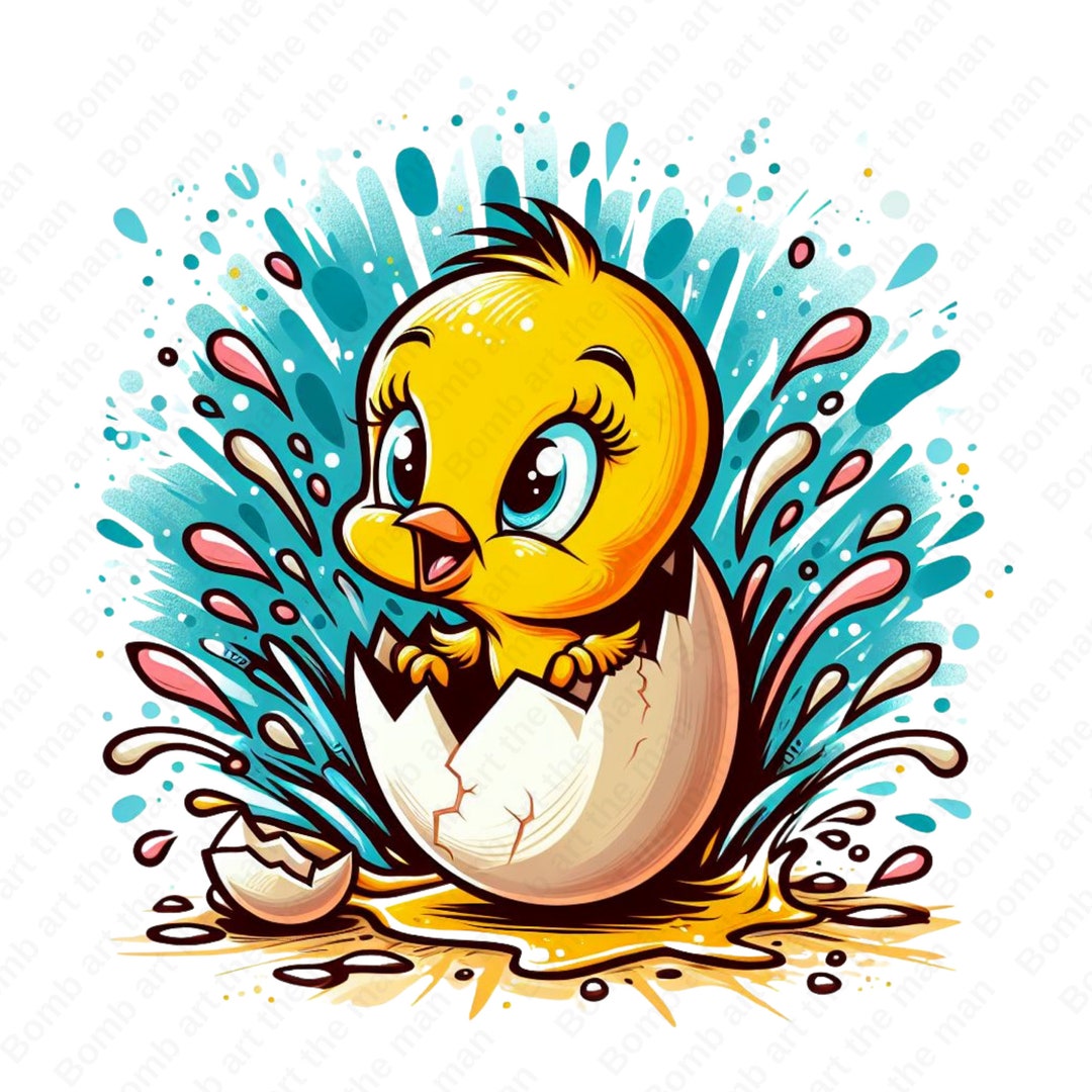 Tweety Egg Clipart, Tweety Png, Easter Egg Clipart, Transparent Design ...