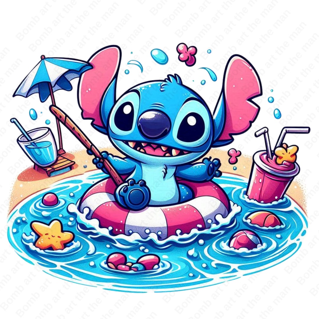Stitch and Angel, Summer Clipart, Stitch and Angel Png, Transparent ...