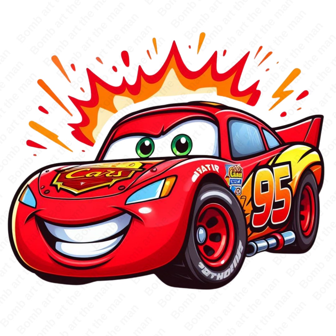 Lightning Mc Queen Clipart, Cars Png, Mc Queen Png, Cars Clipart ...