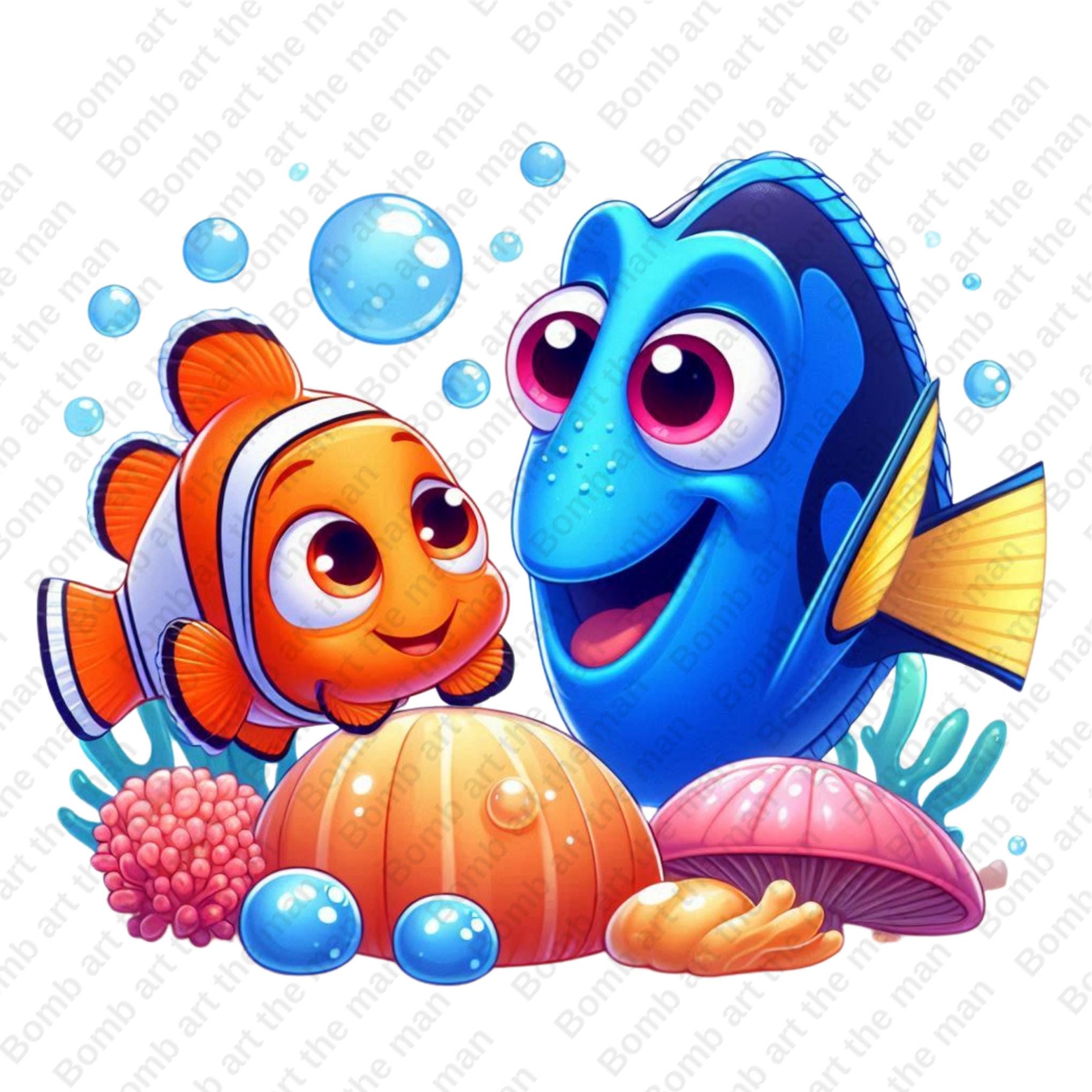 Finding Nemo Clip Art Library