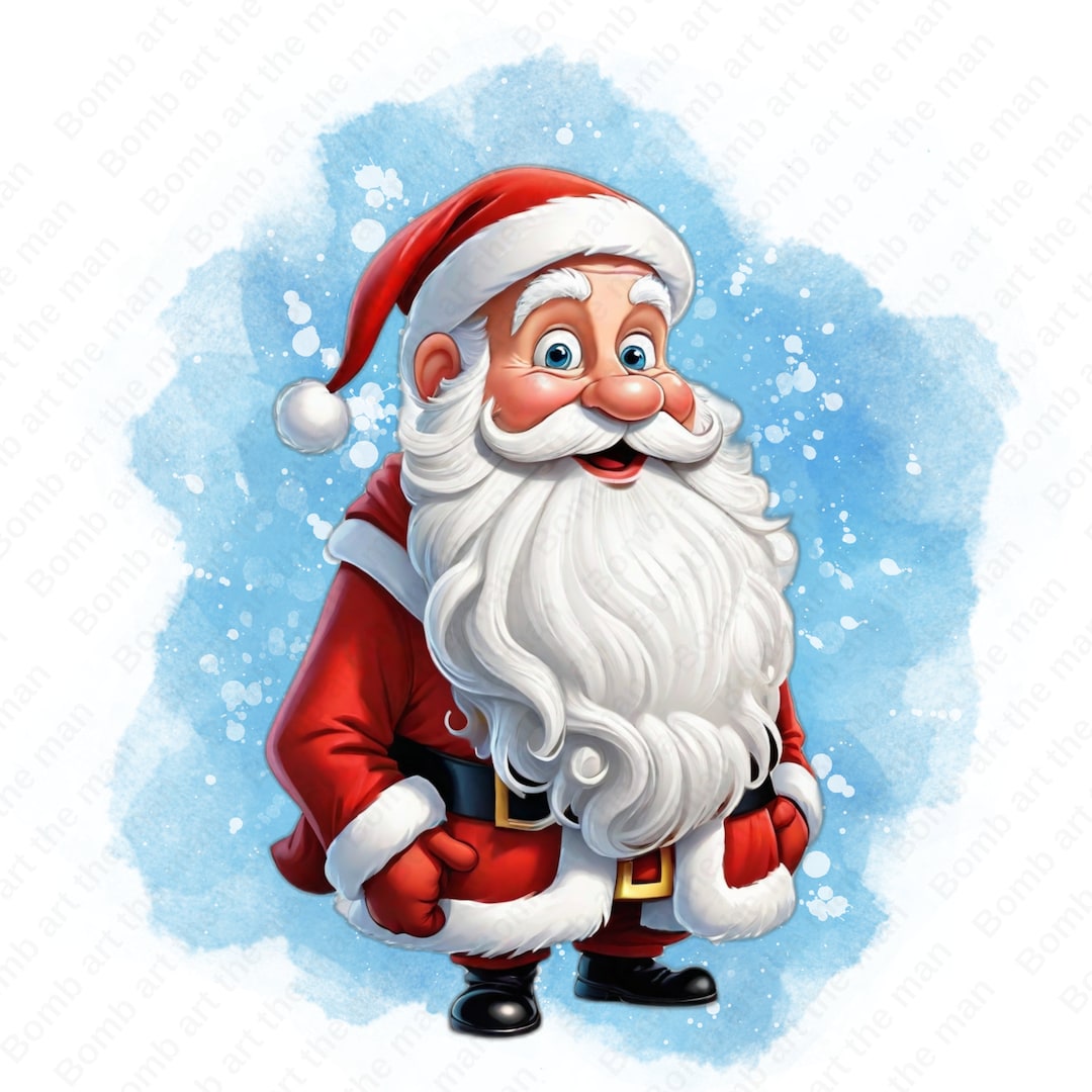 Cute Santa Claus Clipart, Santa Claus Png, Father Christmas Png ...