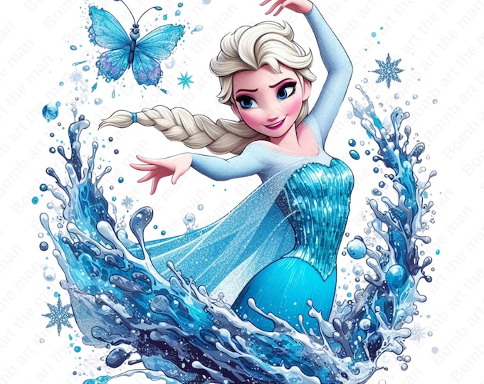 Frozen Princess Clipart, Princess Elsa Clipart, Elsa Png, Frozen Png ...