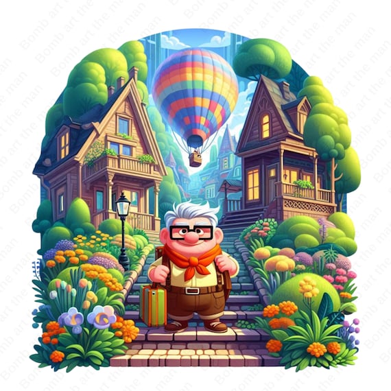 Pixar Up House Wallpaper
