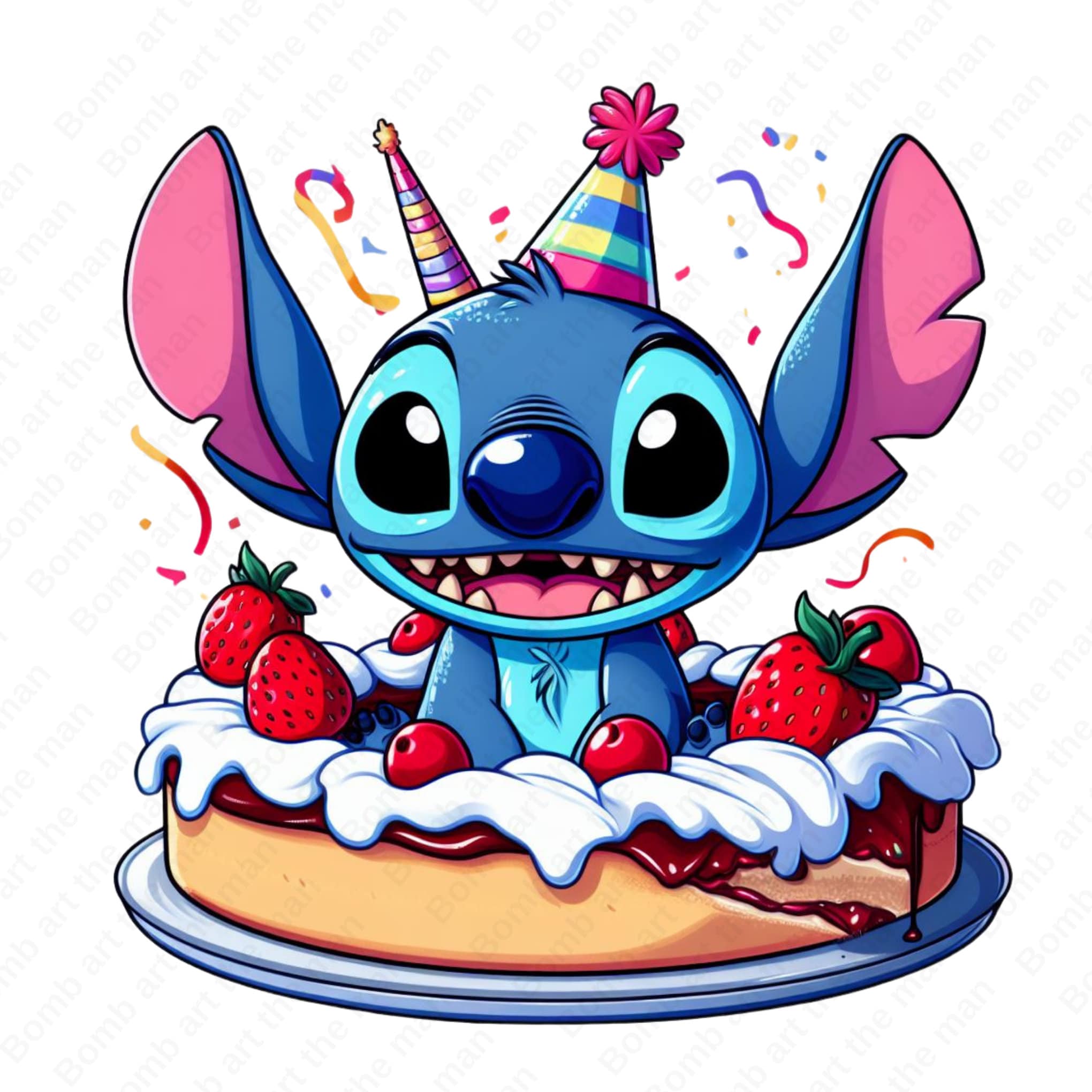 Stitch de cumpleaños PNG, Stitch de feliz cumpleaños PNG, Lilo y Stitch PNG, Clipart de Stitch ...