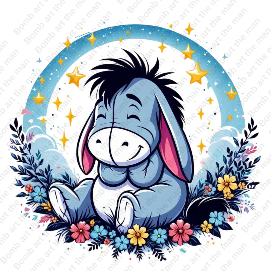 Eeyore Clipart, Cute Eeyore Png, Winnie the Pooh Png, Transparent ...