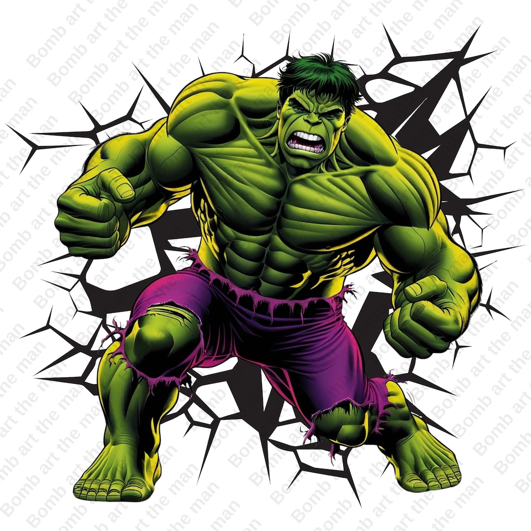 Hulk Clipart, Hulk Png, Super Hero Png, Hulk Splash Design, Transparent ...