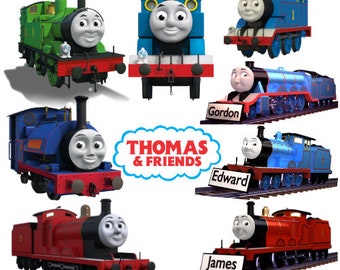 Thomas and Friends Poster Set Thomas Prints Printable - Etsy