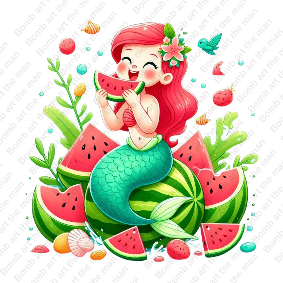 The Little Mermaid Clipart, Princess Ariel Funny Clipart, Princess ...