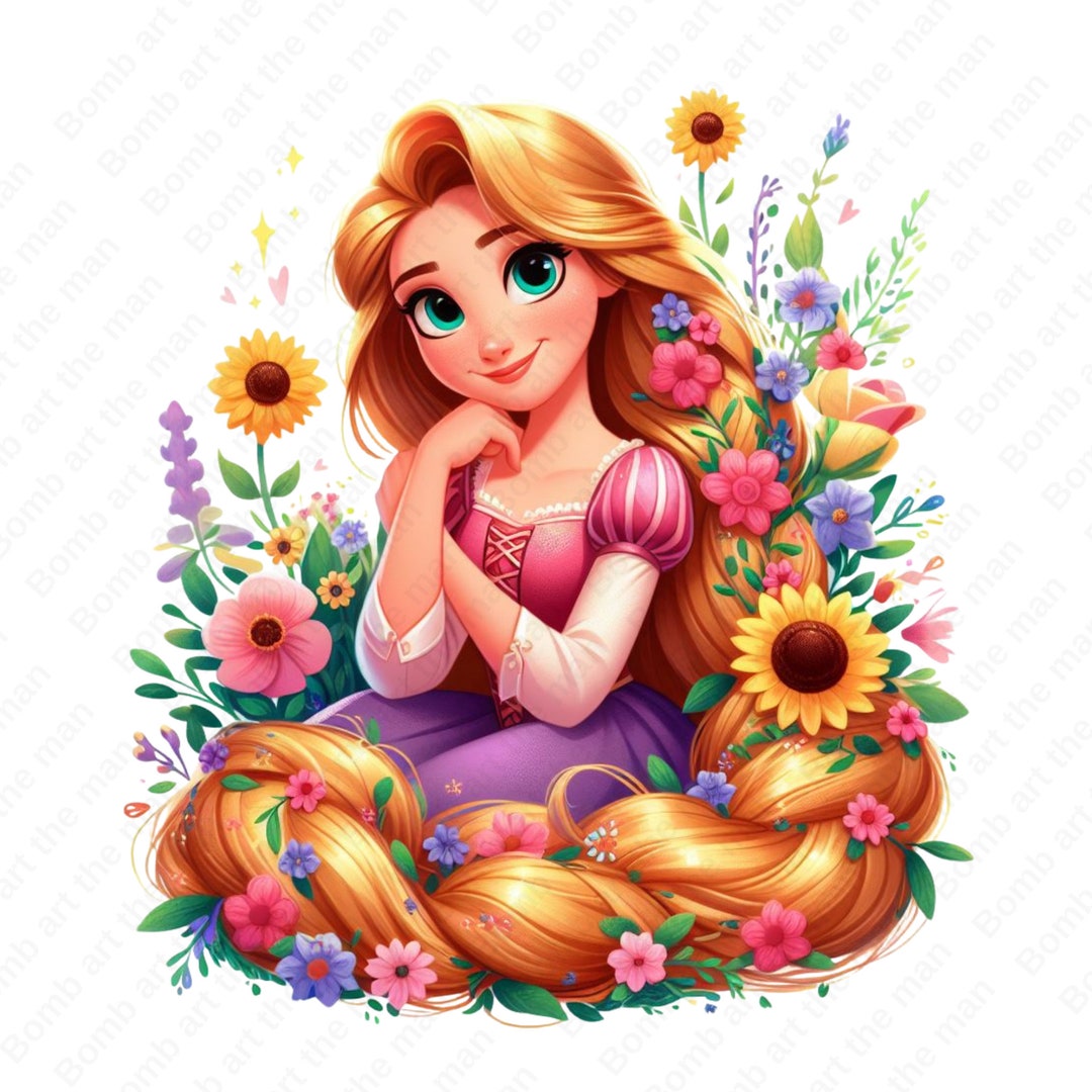 Tangled Clipart, Tangled Png, Rapunzel Png, Rapunzel Clipart, Princess ...