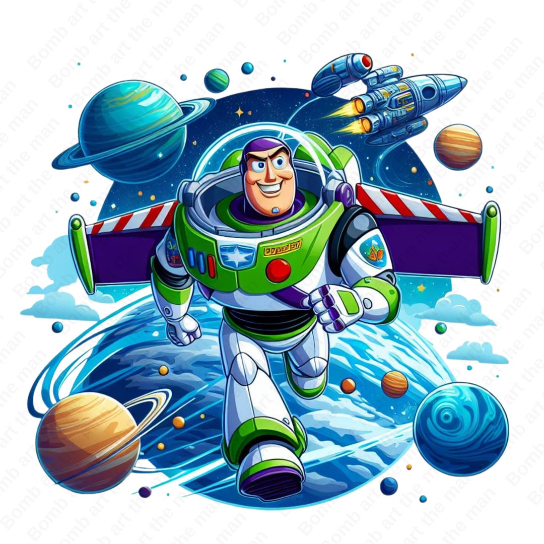 Buzz Lightyear Png, Buzz Lightyear Space Clipart, Toy Story Characters ...