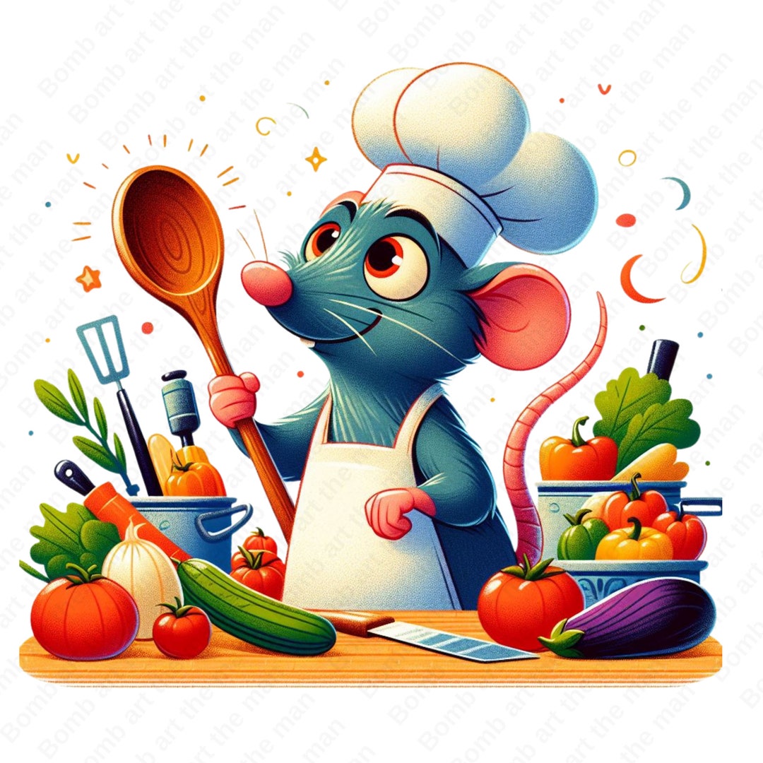 Ratatouille Clipart, Ratatouille Remy Png, Cartoon Mouse Png ...