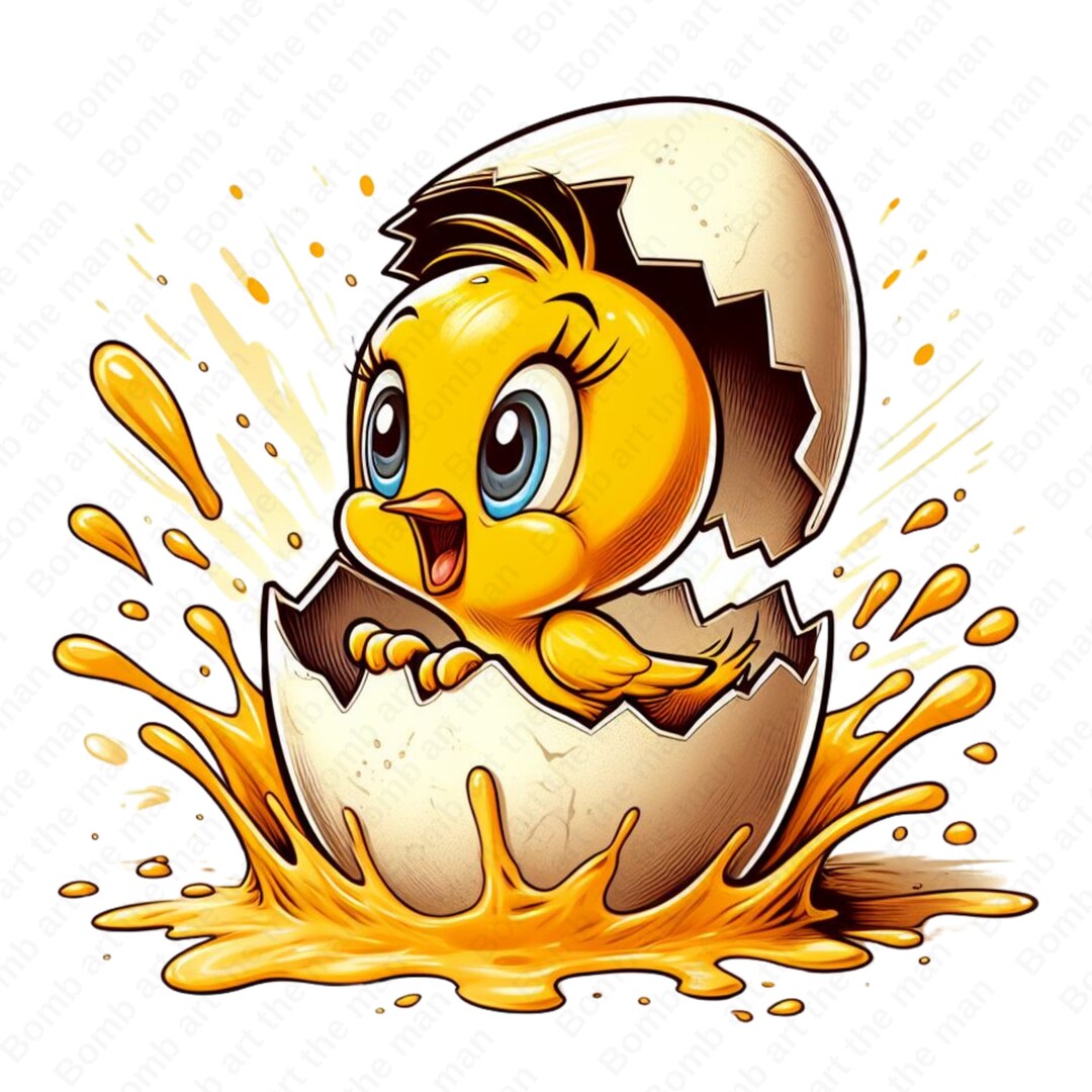 Tweety Egg Clipart, Tweety Png, Easter Egg Clipart, Transparent Design ...