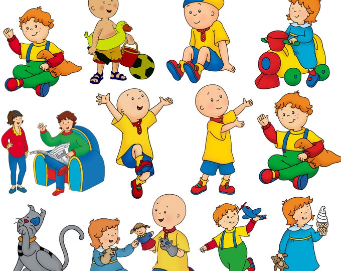 Caillou - Etsy