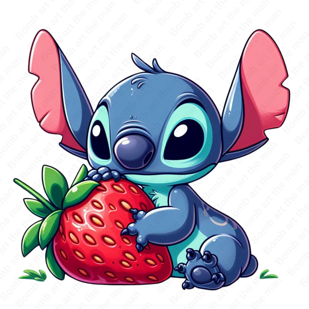 Cute Stitch Clipart, Stitch Png, Cute Cartoon Character, Transparent ...