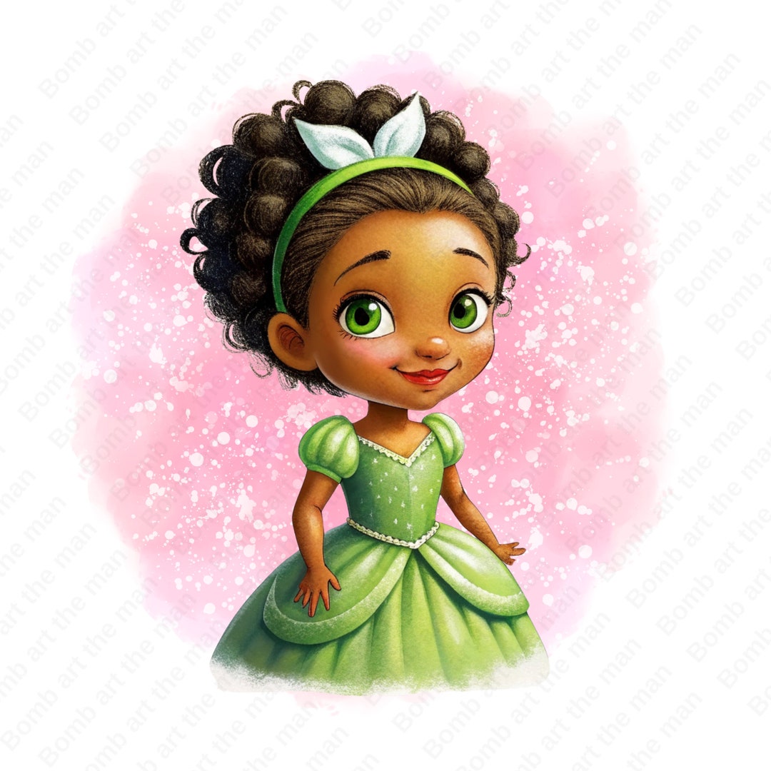 Princess Tiana Clipart, Princess Tiana Png Image, Princess Clipart ...