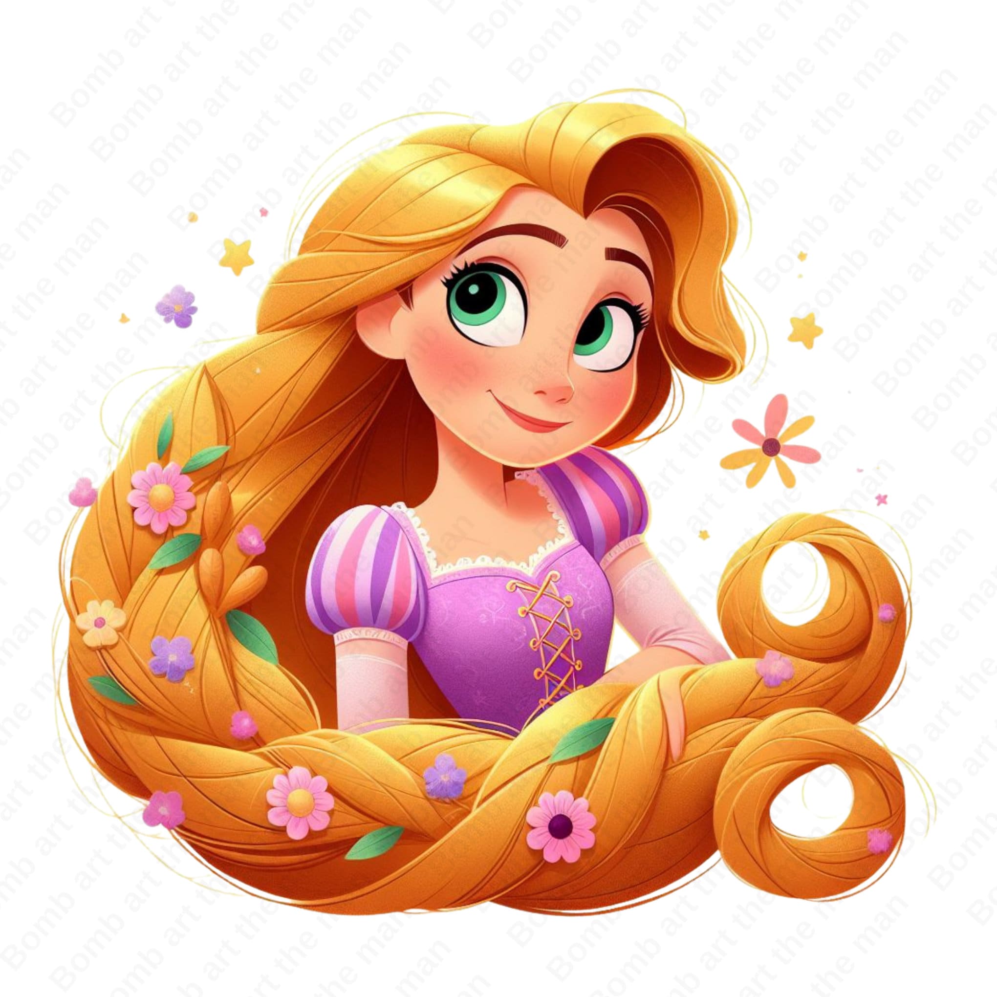 Clip Art De La Cara De Rapunzel Moana" Celebrates The Power, Strength