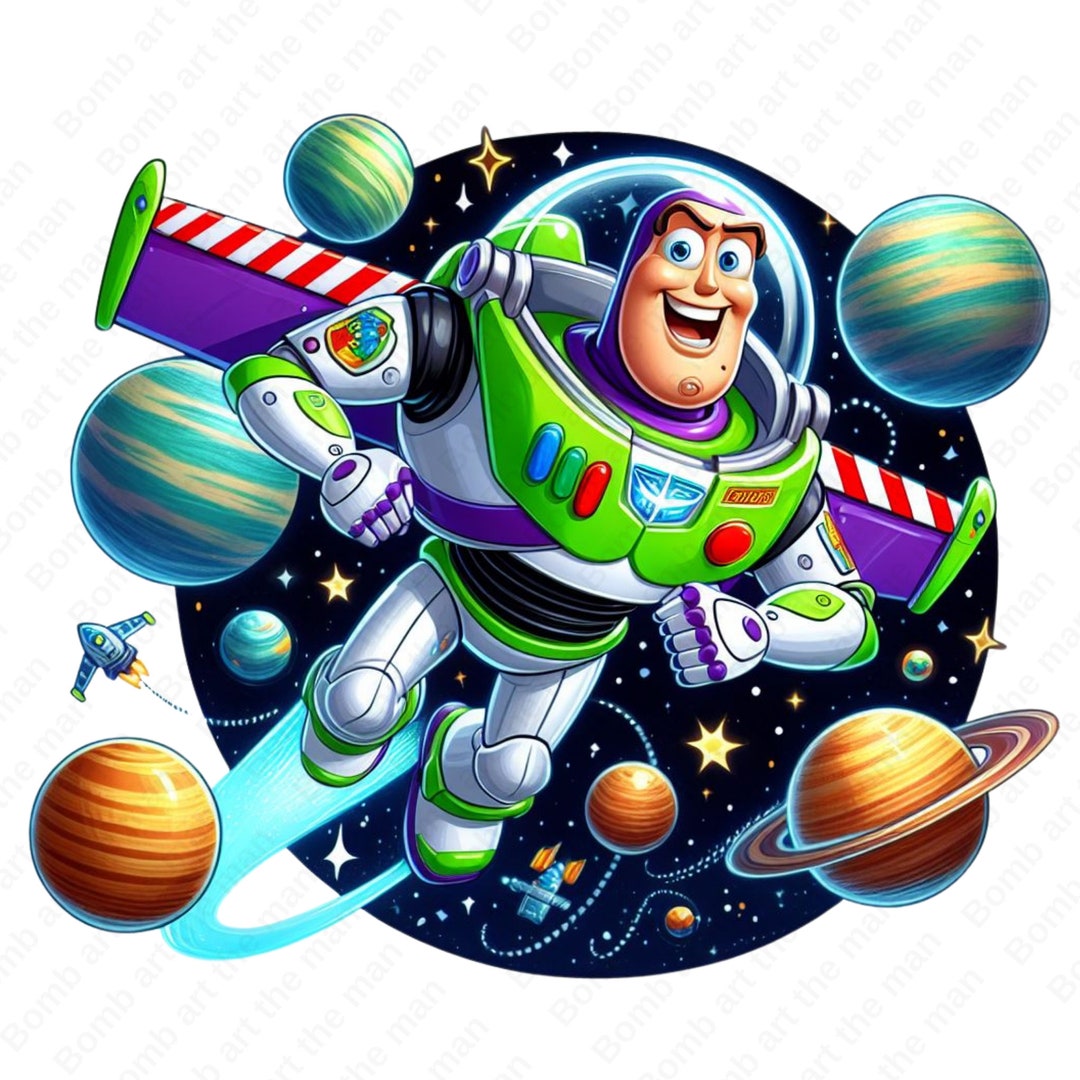 Buzz Lightyear Png, Buzz Lightyear Space Clipart, Toy Story Characters ...