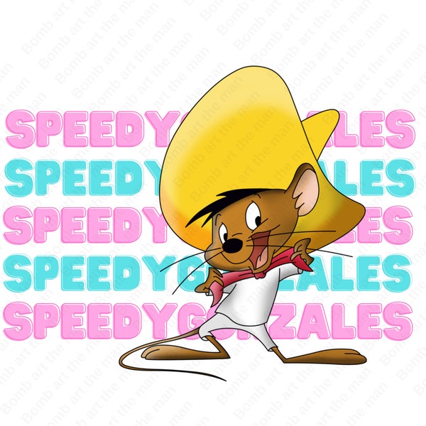 Speedy Gonzales Svg - Etsy