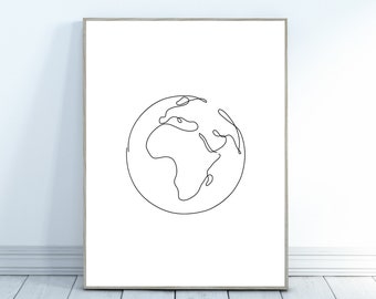 Italy . Minimalist Map . Digital Download - Etsy UK