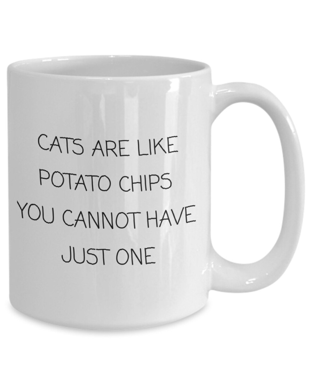 Funny Cat Coffee Mug Lover of Cats Cup Gift for Cat Lady - Etsy