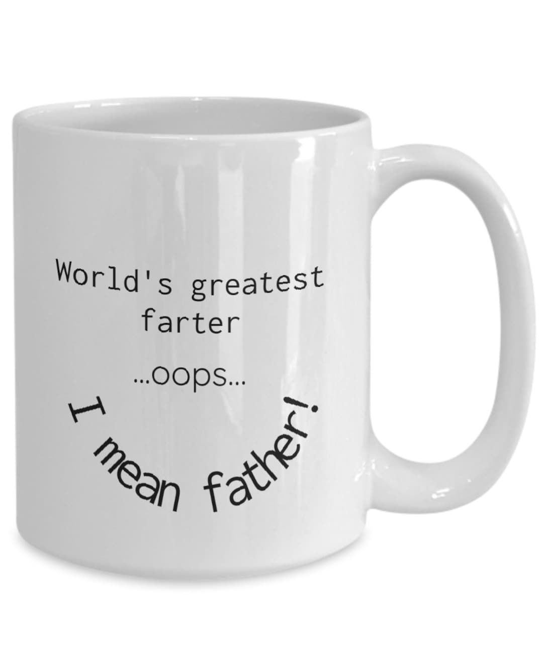 Dad Mug Fun Birthday Farter Mug Fathers Day Christmas Gifts Funny Dad ...