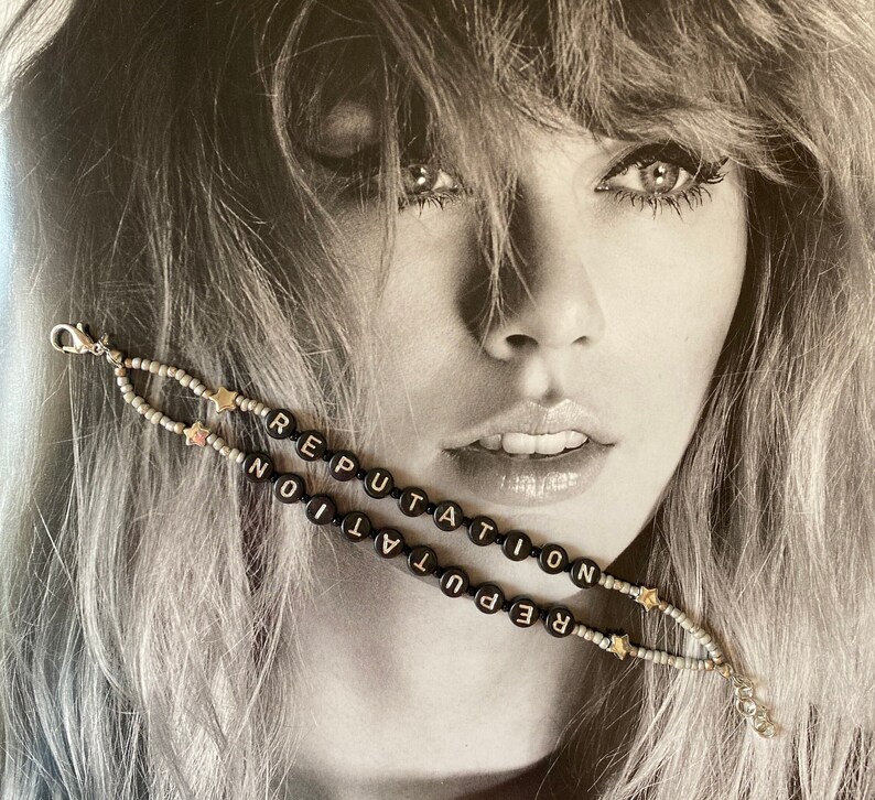 Taylor Swift Friendship Bracelet Reputation double Version - Etsy