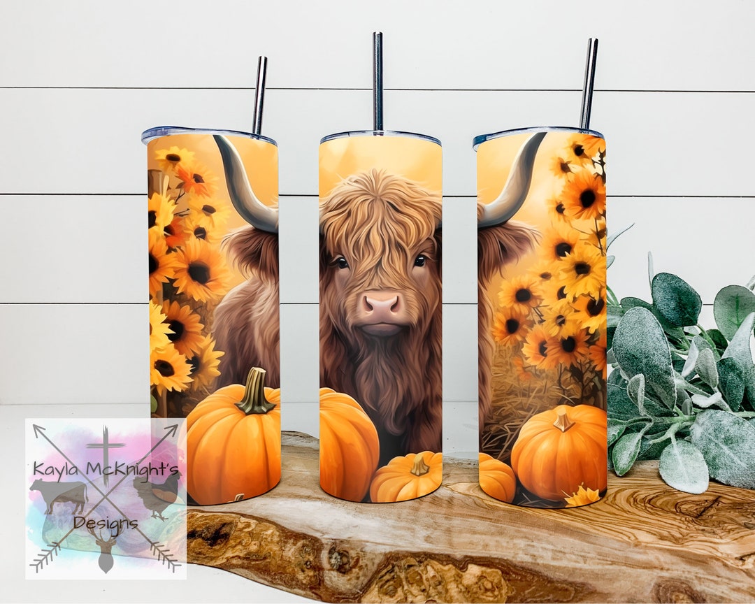 Fall Highlands (multiple Designs) 20oz Tumbler - Etsy