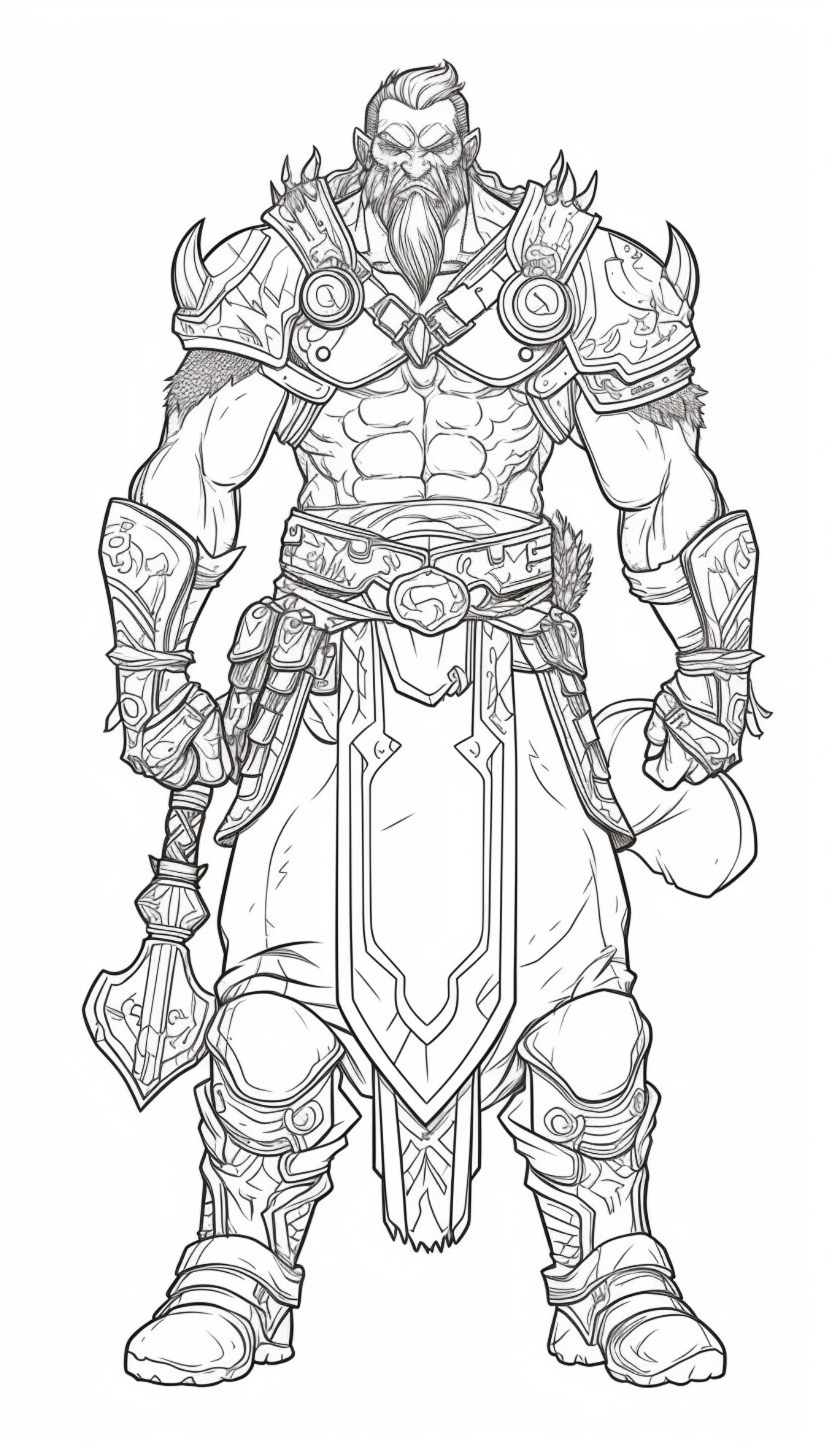 50 Rpg Characters Coloring Book Fantasy Coloring Page Kids - Etsy