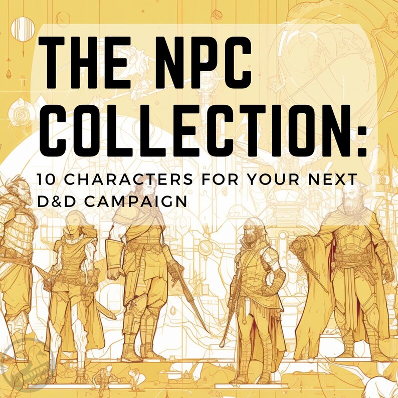 The NPC Collection: 10 Characters for Your Next D&D Campaign, Dungeon ...