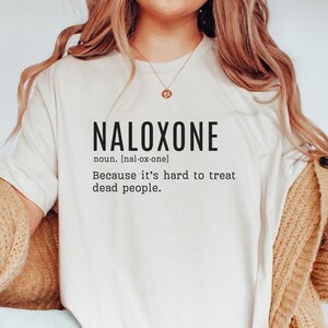 Naloxone T Shirt, Harm Reduction Shirt, Sobriety Recovery Shirt ...