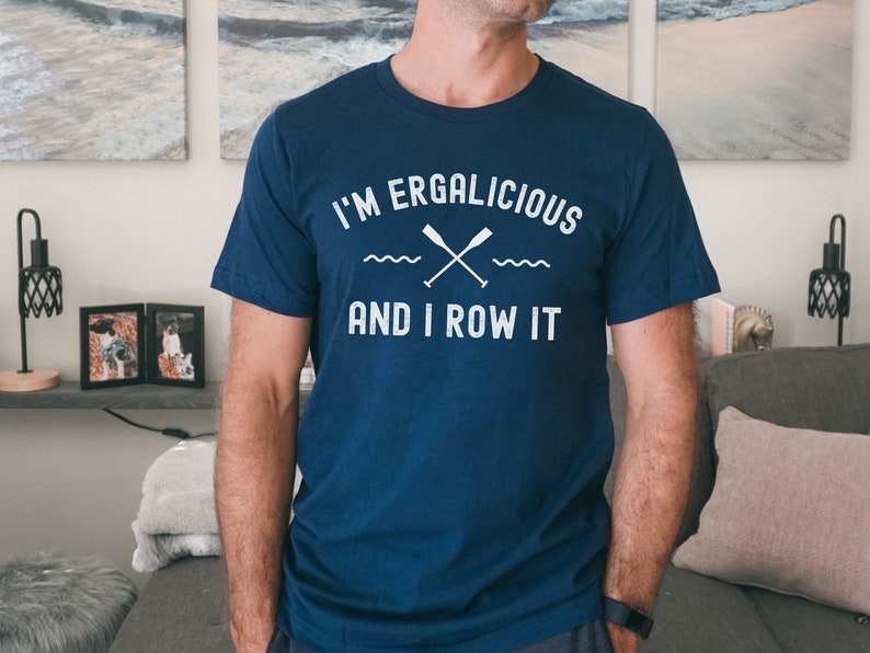 Indoor Rowing Shirt, Funny Rowing Gift, Gift for Indoor Rower, Rowing ...